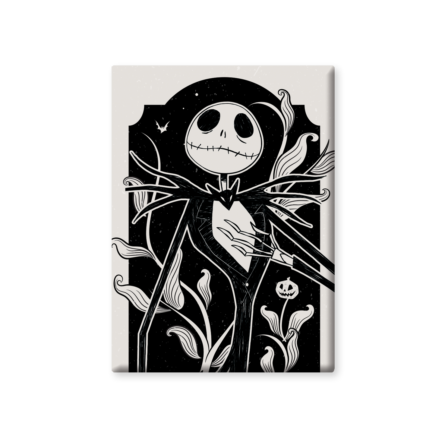 Jack Is Back Button Magnet – The Nightmare Before Christmas Shop